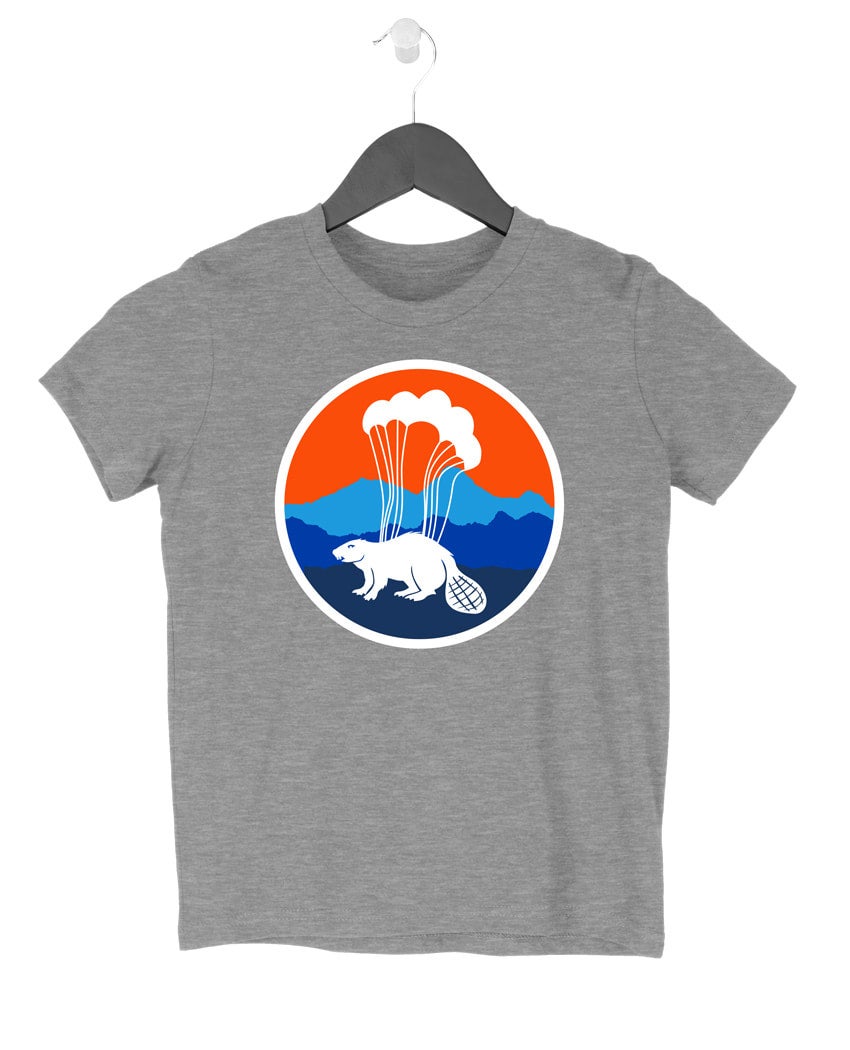Wear Boise / Parachuting Beaver Multicolor Granite Heather Toddler Tee ...